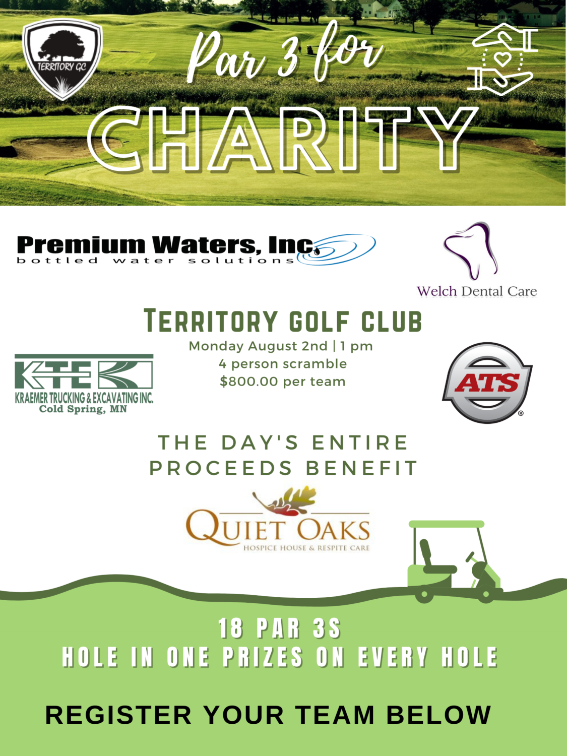 Golf while Giving - Territory